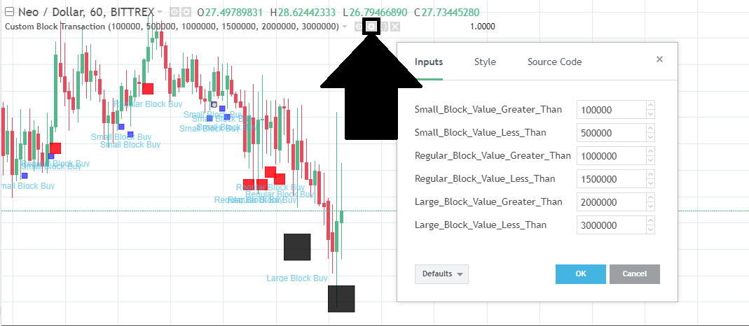 Block Transaction - Follow the Money Pinescript - Pinescript Trading ...